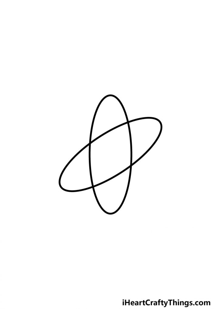 Atom Drawing - How To Draw An Atom Step By Step