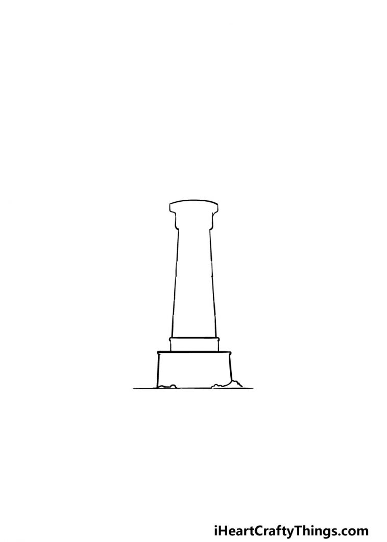 Lighthouse Drawing - How To Draw A Lighthouse Step By Step