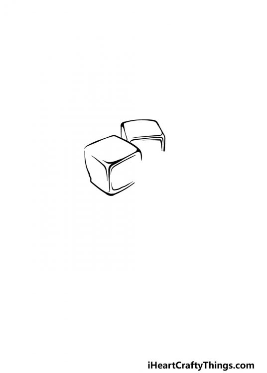 Ice Drawing - How To Draw Ice Step By Step