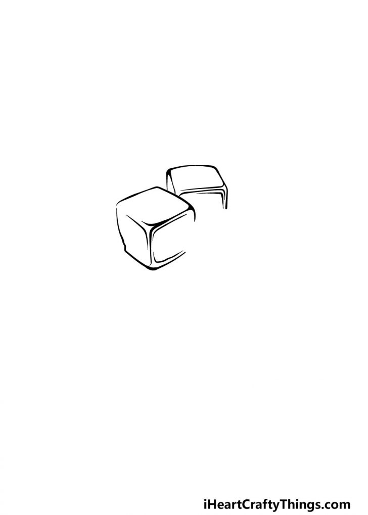 Ice Drawing - How To Draw Ice Step By Step