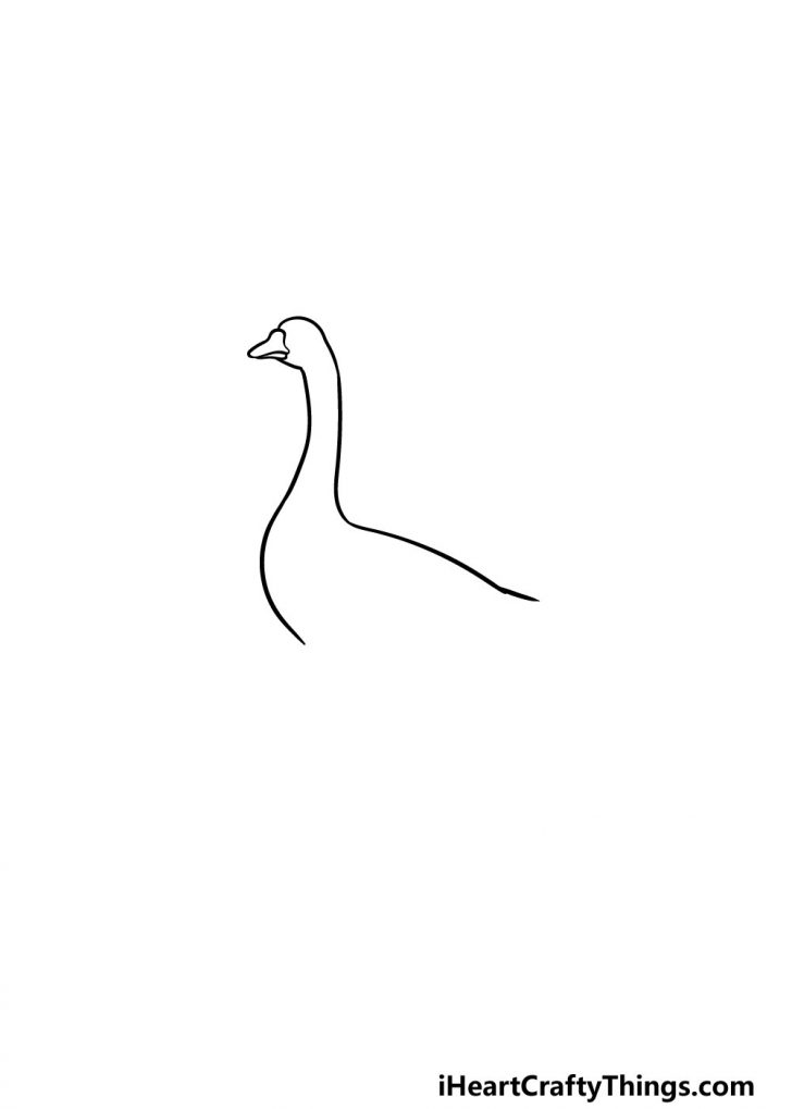Goose Drawing - How To Draw A Goose Step By Step