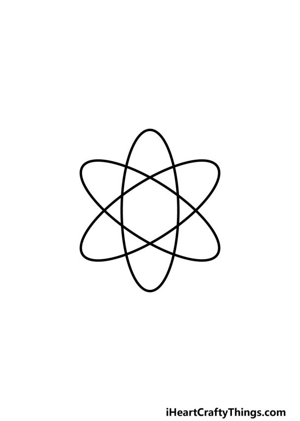 Atom Drawing - How To Draw An Atom Step By Step