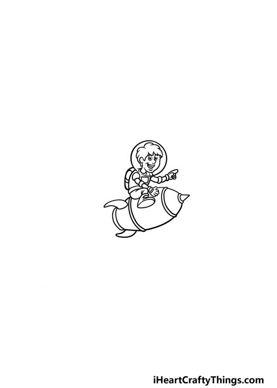 Space Drawing - How To Draw Space Step By Step