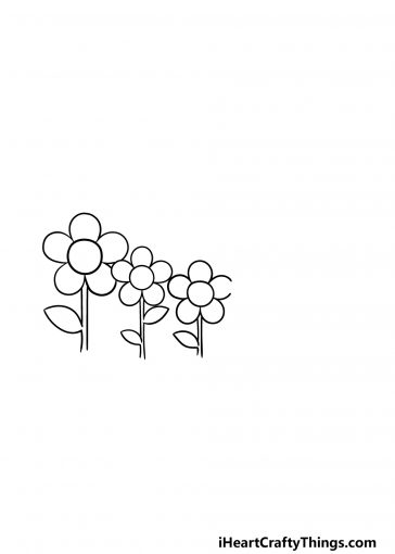 How to Draw a Flower Garden Step by Step Easy - Gilbert Luse1971