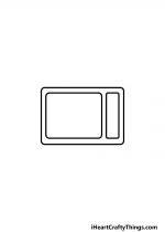 TV Drawing - How To Draw A TV Step By Step