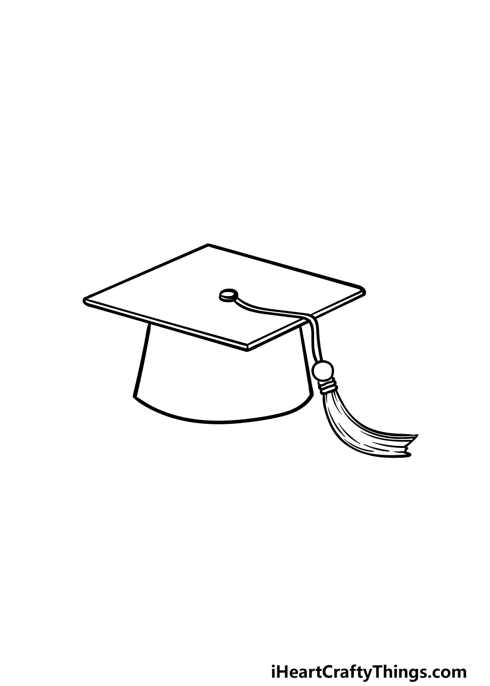 Graduation Cap Drawing