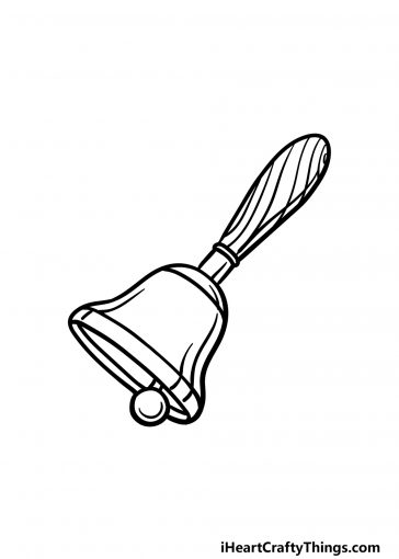 Bell Drawing - How To Draw A Bell Step By Step