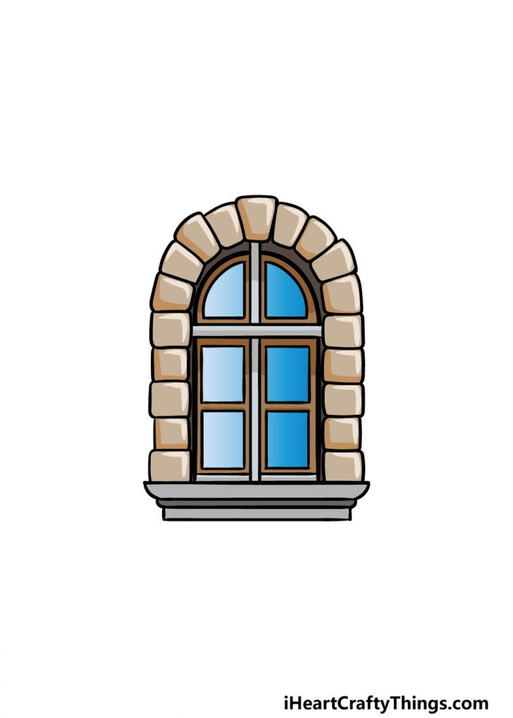 Window Drawing - How To Draw A Window Step By Step