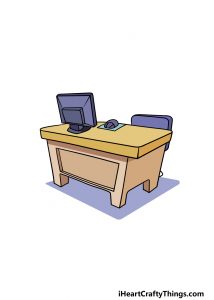 How To Draw A Desk - A Step By Step Guide - I Heart Crafty Things