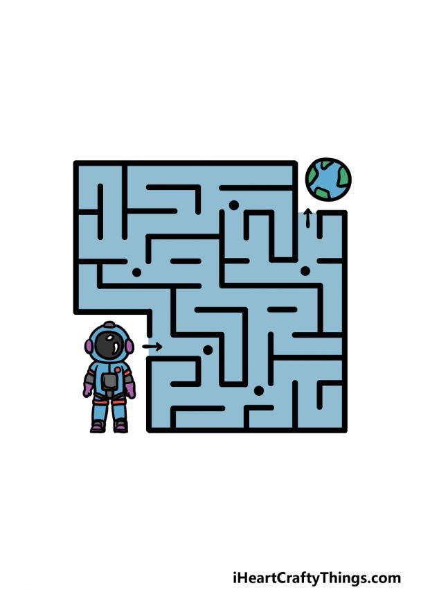 Maze Drawing - How To Draw A Maze Step By Step