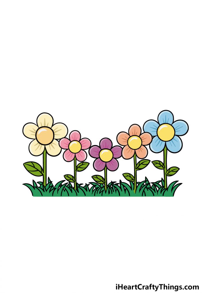 Easy Garden Plants to Draw Step by Step - Malcolm Witinithey1983