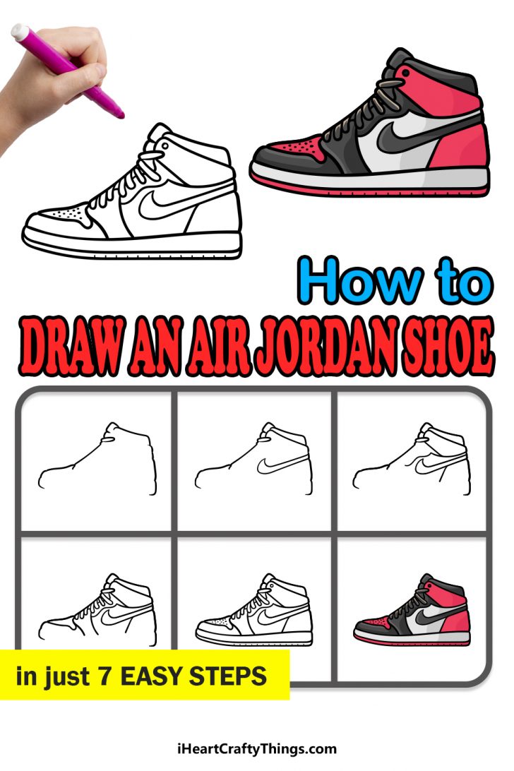 Nike Roshe Drawing Air Jordan 4 Drawing Easy - Gonzalez Piten1961
