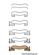 Banner Drawing - How To Draw A Banner Step By Step