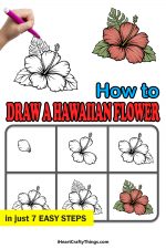 Hawaiian Flower Drawing - How To Draw A Hawaiian Flower Step By Step