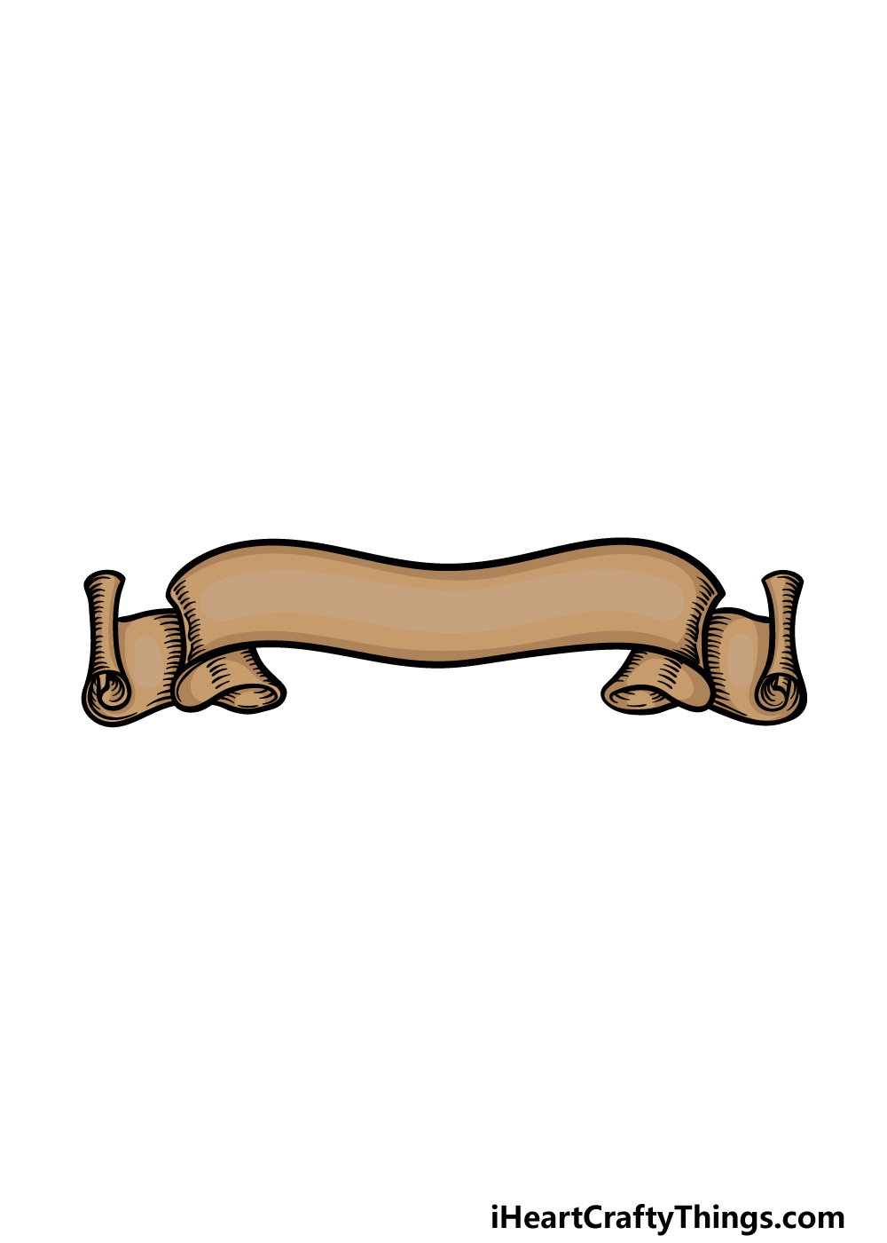 Banner Drawing - How To Draw A Banner Step By Step