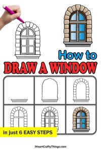 Window Drawing - How To Draw A Window Step By Step