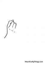 Pinky Promise Drawing - How To Draw A Pinky Promise Step By Step