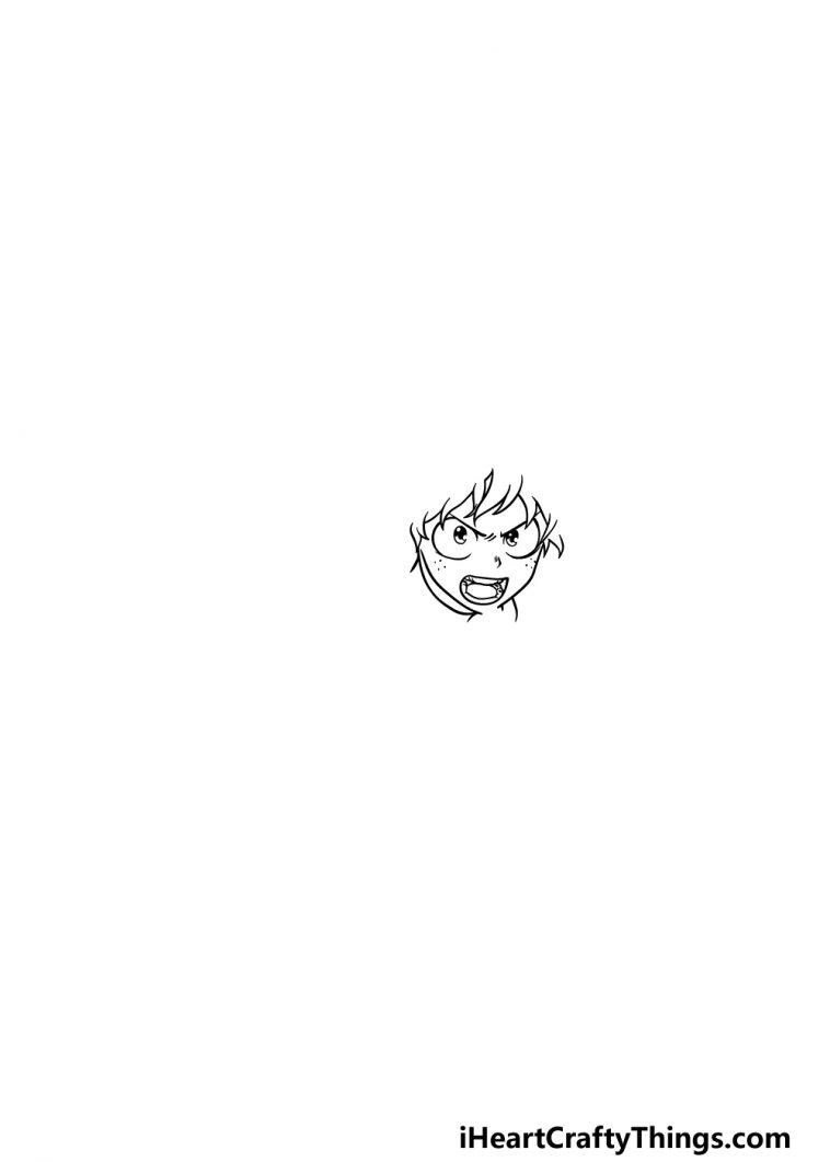 My Hero Academia Drawing - How To Draw My Hero Academia Step By Step