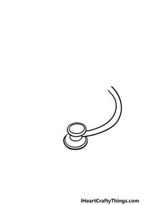 Stethoscope Drawing - How To Draw A Stethoscope Step By Step