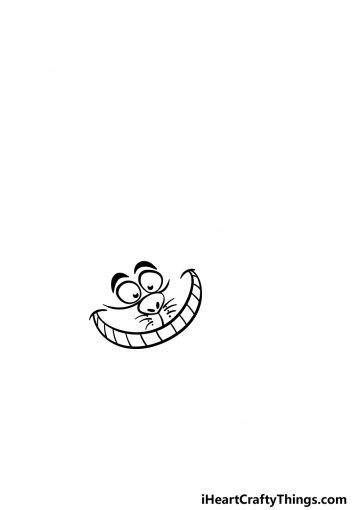 Cheshire Cat Drawing - How To Draw The Cheshire Cat Step By Step