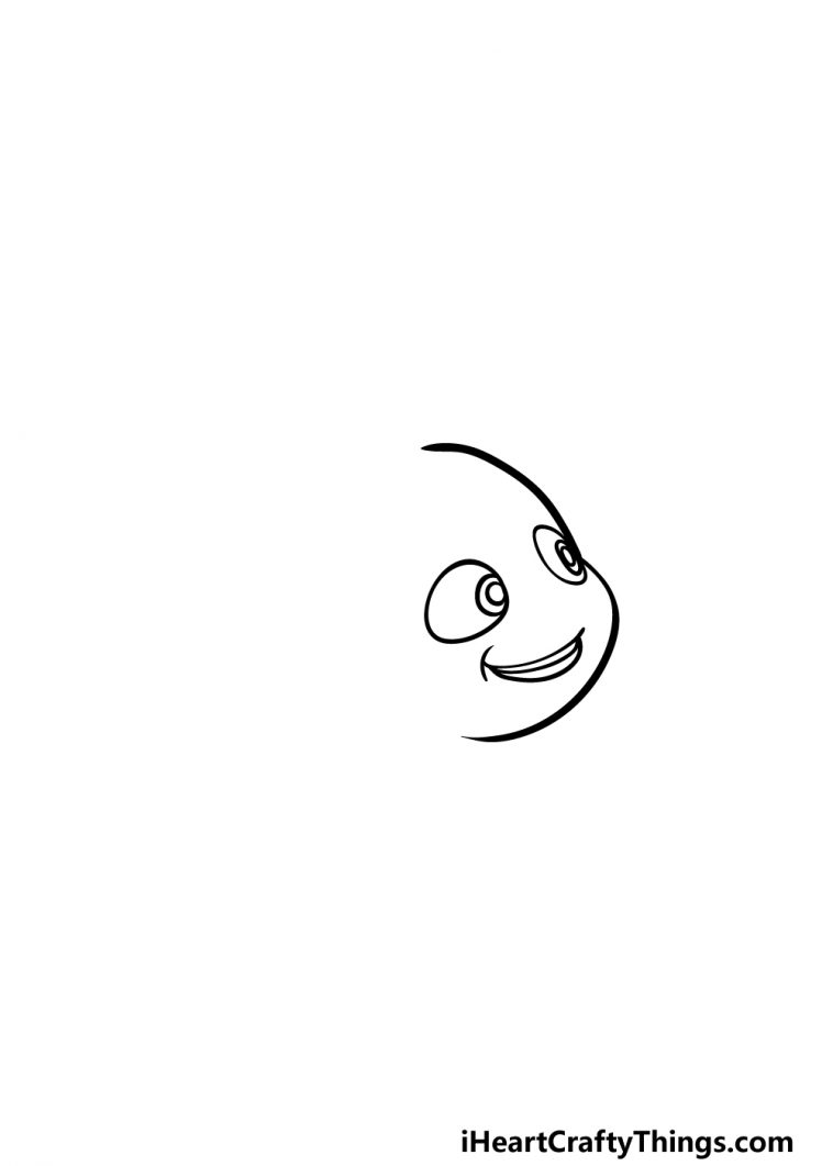 Nemo Drawing - How To Draw Nemo Step By Step