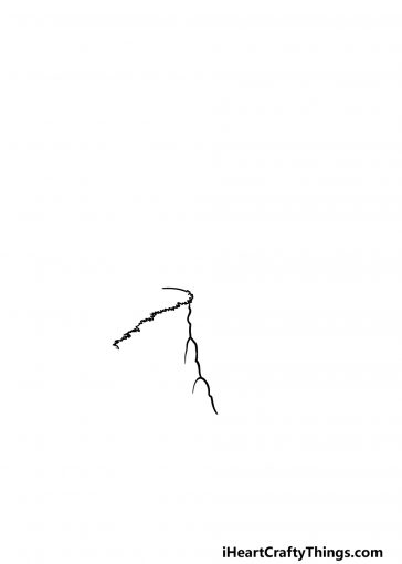 Cliff Drawing - How To Draw A Cliff Step By Step