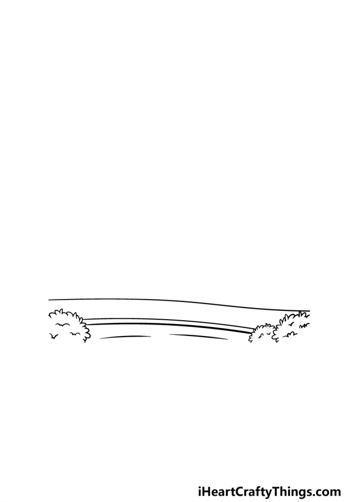 Park Drawing - How To Draw A Park Step By Step