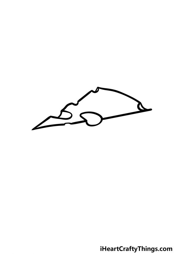 Cheese Drawing - How To Draw Cheese Step By Step