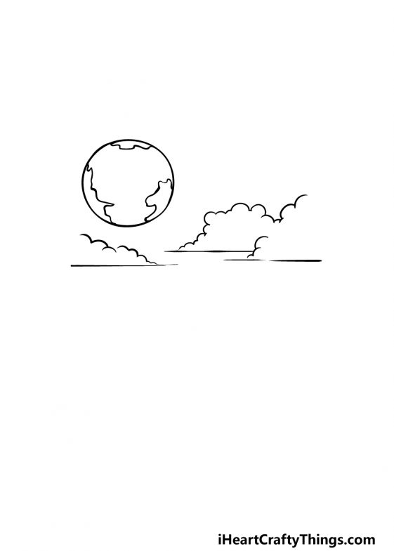 Sky Drawing - How To Draw The Sky Step By Step
