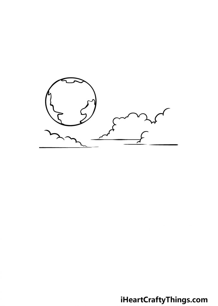 Sky Drawing - How To Draw The Sky Step By Step