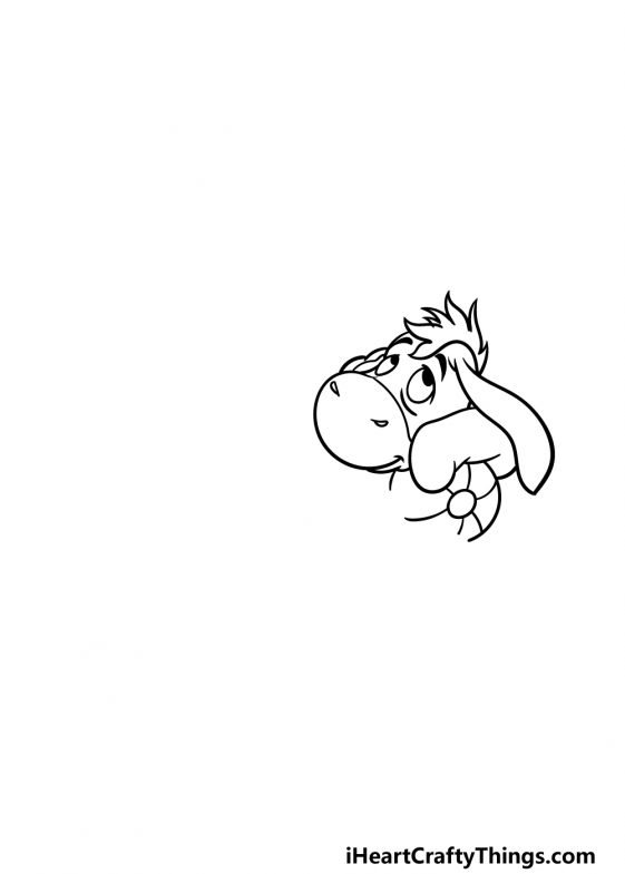 Eeyore Drawing - How To Draw Eeyore Step By Step