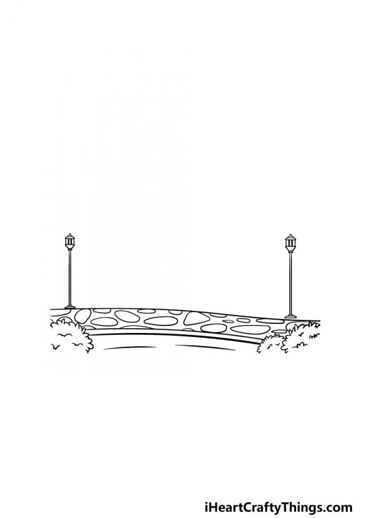 Park Drawing - How To Draw A Park Step By Step