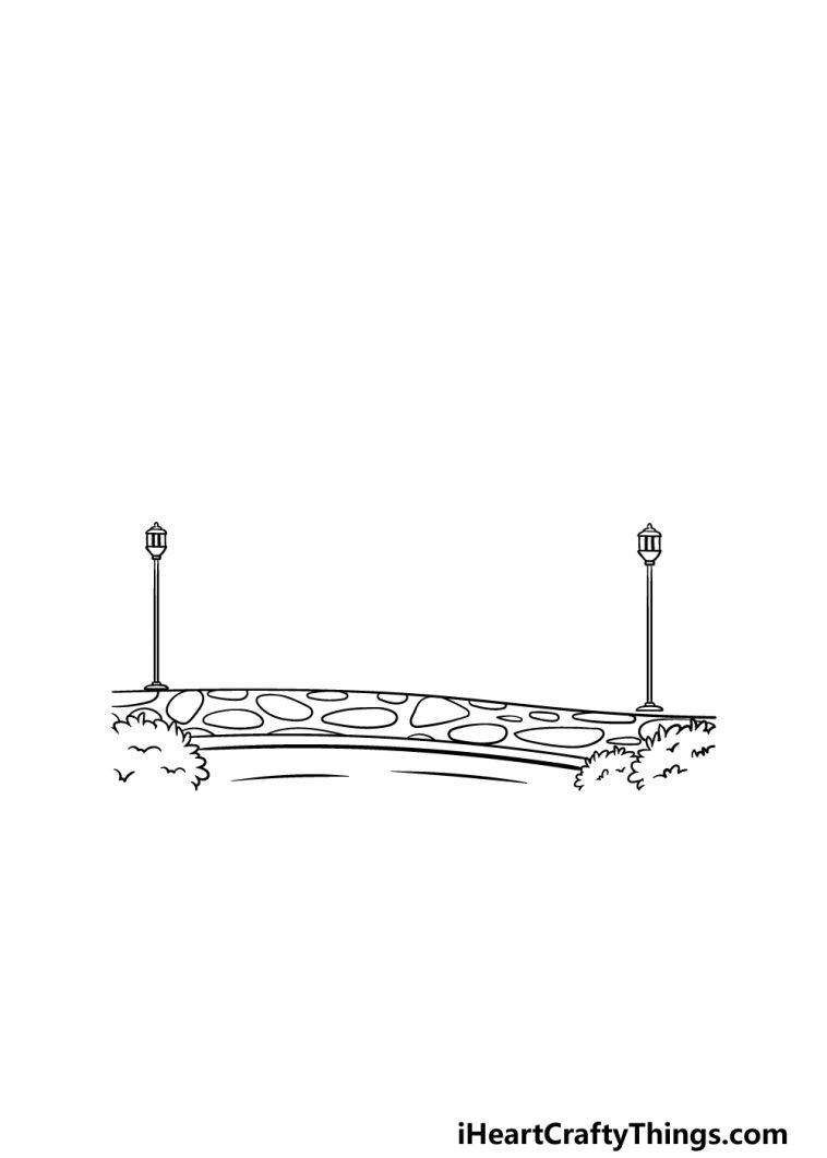 Park Drawing - How To Draw A Park Step By Step