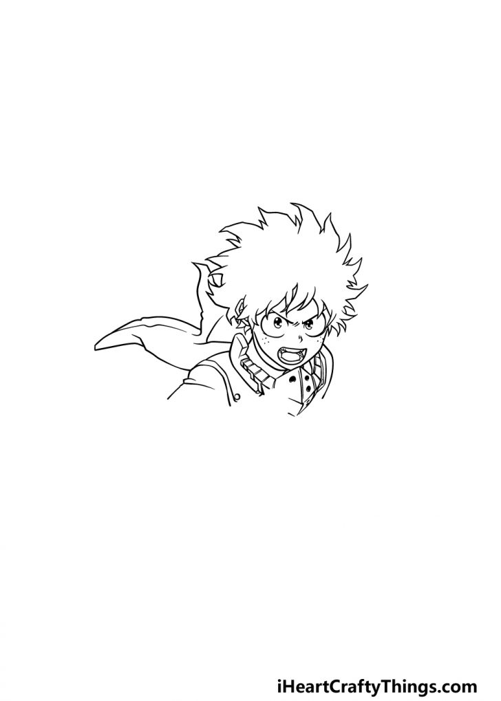 My Hero Academia Drawing - How To Draw My Hero Academia Step By Step