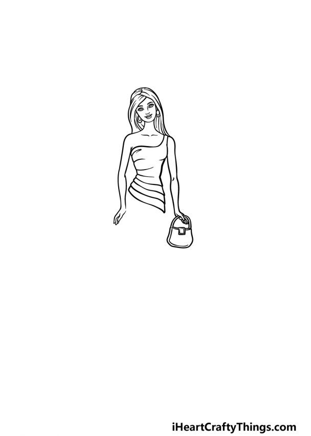 Barbie Drawing - How To Draw Barbie Step By Step