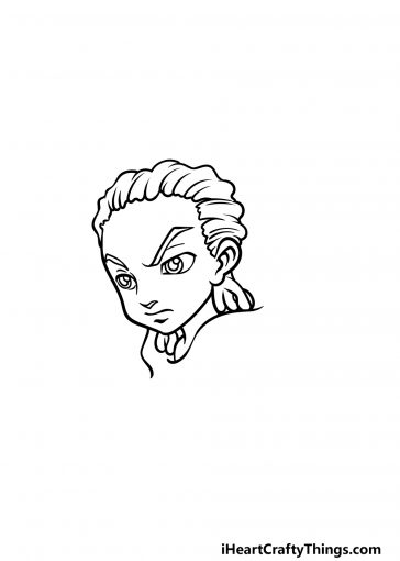 Boondocks Drawing - How To Draw Boondocks Step By Step