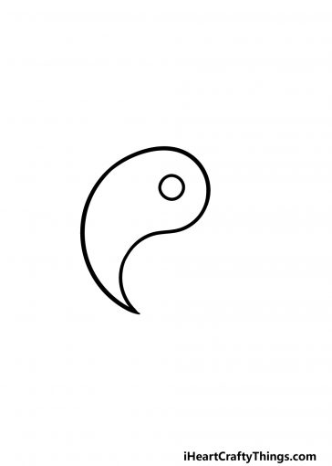 Yin And Yang Drawing - How To Draw Yin And Yang Step By Step