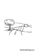 Road Drawing - How To Draw A Road Step By Step