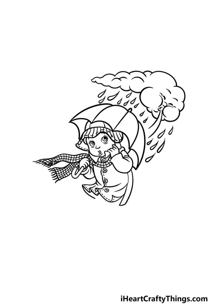 Wind Drawing - How To Draw The Wind Step By Step