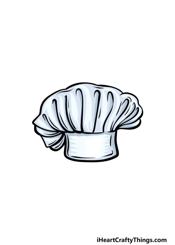 Chefs Hat Drawing - How To Draw A Chef’s Hat Step By Step