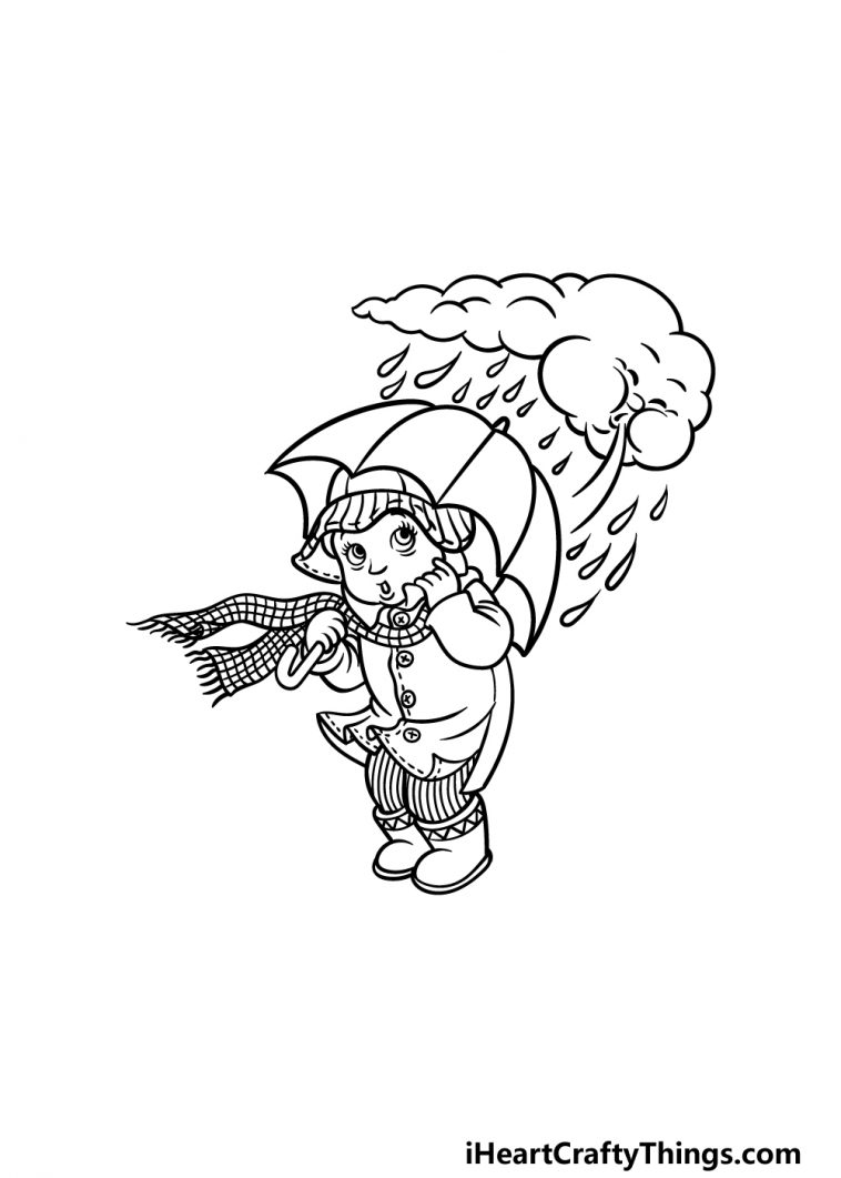 Wind Drawing - How To Draw The Wind Step By Step