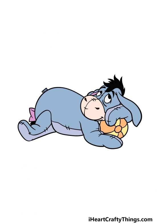 Eeyore Drawing - How To Draw Eeyore Step By Step