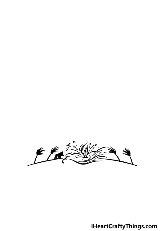 Hurricane Drawing - How To Draw A Hurricane Step By Step