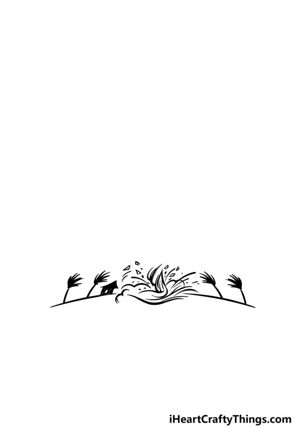 Hurricane Drawing - How To Draw A Hurricane Step By Step