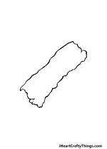 Bacon Drawing - How To Draw Bacon Step By Step