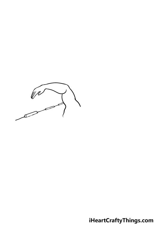 Swimming Drawing - How To Draw Swimming Step By Step