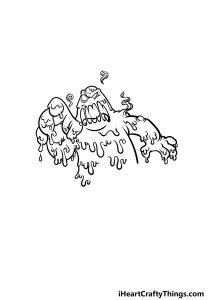 Slime Drawing - How To Draw Slime Step By Step