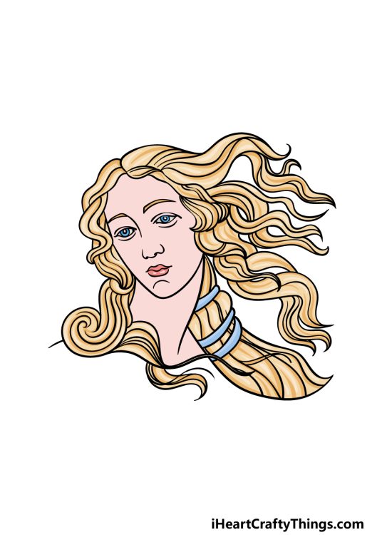 Aphrodite Drawing - How To Draw Aphrodite Step By Step