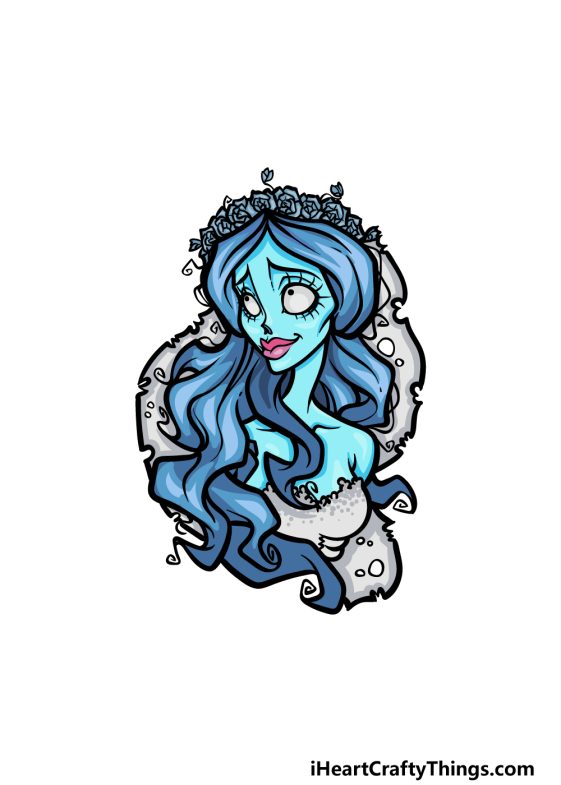 Corpse Bride Drawing - How To Draw Corpse Bride Step By Step
