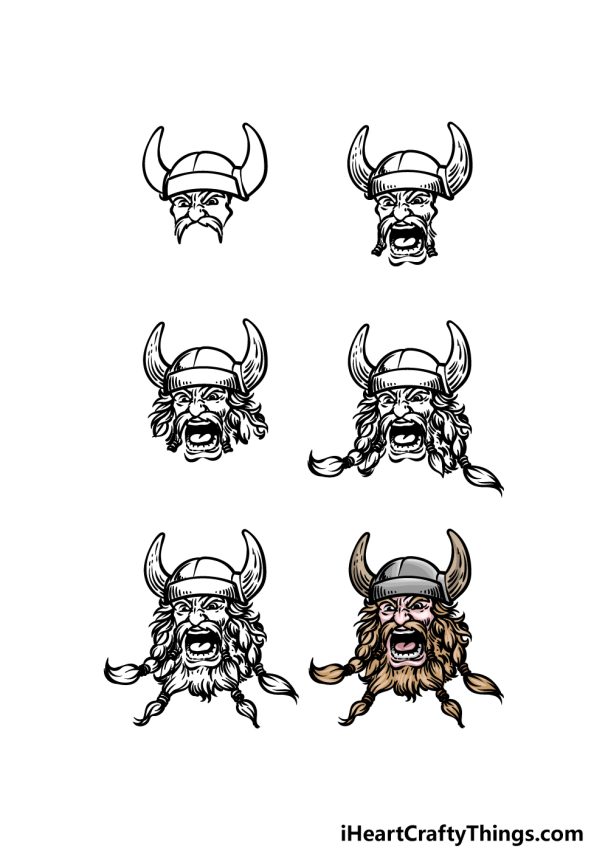 Angry Face Drawing - How To Draw An Angry Face Step By Step